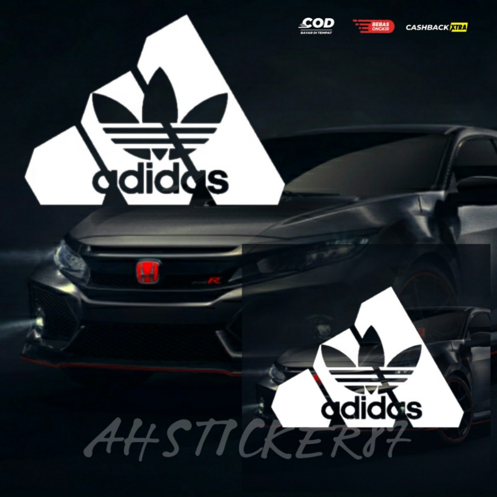 Jual Cutting stiker adidas variasi kaca mobil sticker adidas cocok ...