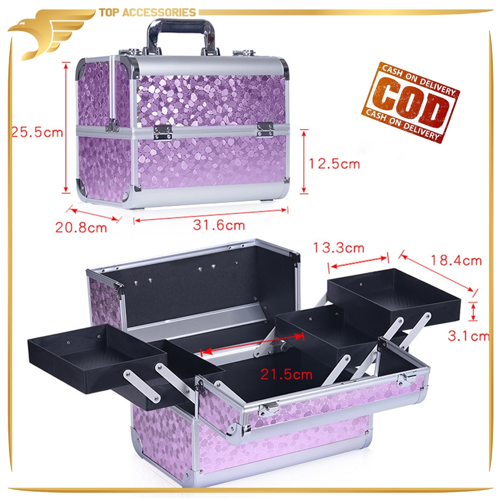 Jual KOTAK MAKEUP /BOX MAKEUP /BEAUTY CASE /TEMPAT KOSMETIK /KOTAK ...