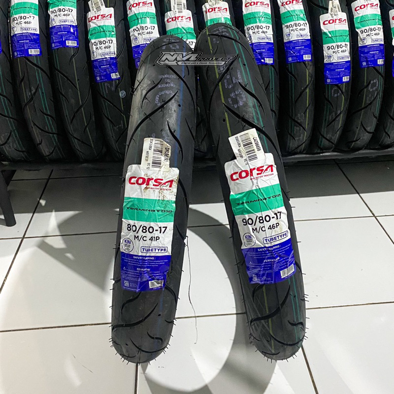 Jual Ban Corsa Terminator 80/80 90/80 ring 17 medium compound Tubetype ...