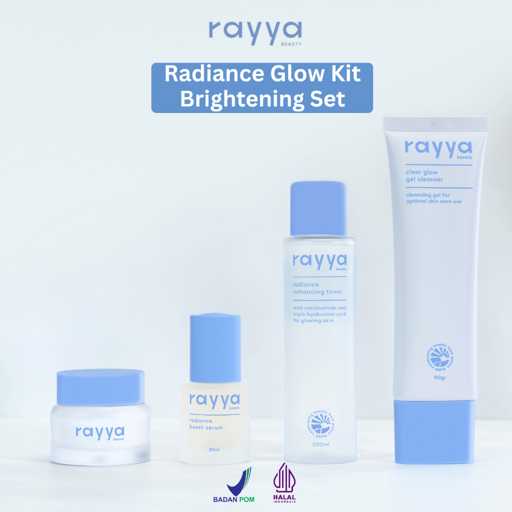 Jual Rayya Beauty Radiance Glow Kit - Brightening Set 4 Products | Shopee Indonesia