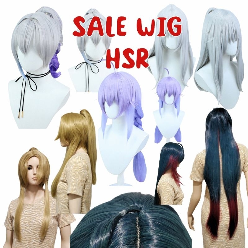 Jual [READY] WIG HSR HONKAI STAR RAIL CAP SISIR WITH FAKE SCALP BARU ...
