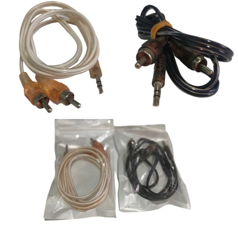 Jual Kabel audio 2 in 1 3.5mm jack salon speaker | Shopee Indonesia