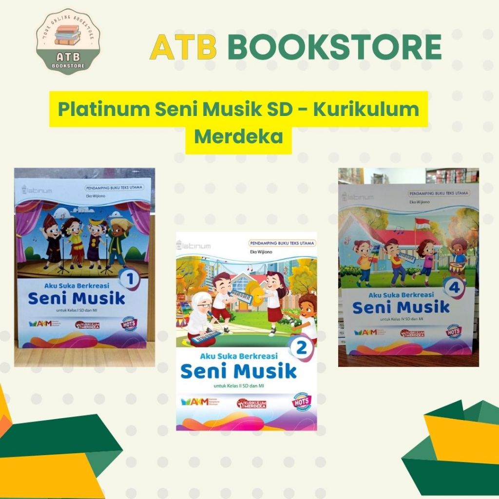 Jual Buku Seni Musik Kelas 1, 2, 3, 4, 5, 6 SD/MI Kurikulum Merdeka - PLATINUM | Shopee Indonesia
