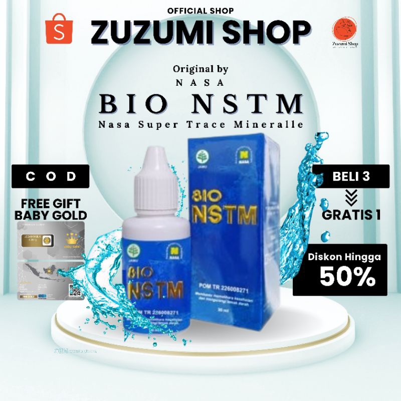 Jual BIO NSTM Nasa Super Trace Mineralle Original BPOM Suplemen ...