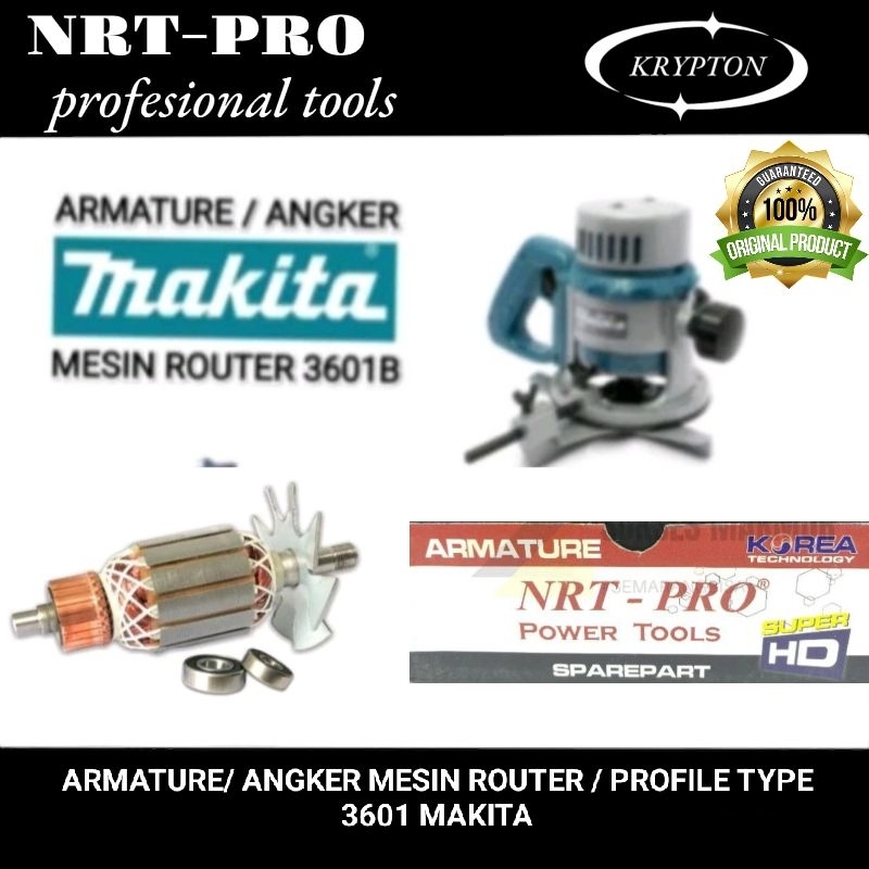 Jual armature / angker mesin router profile 3601 /3601B NRT PRO ...