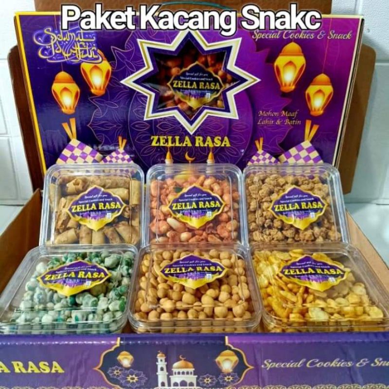 Jual Paket Lebaran Snack Kacang Aneka Rasa | Shopee Indonesia
