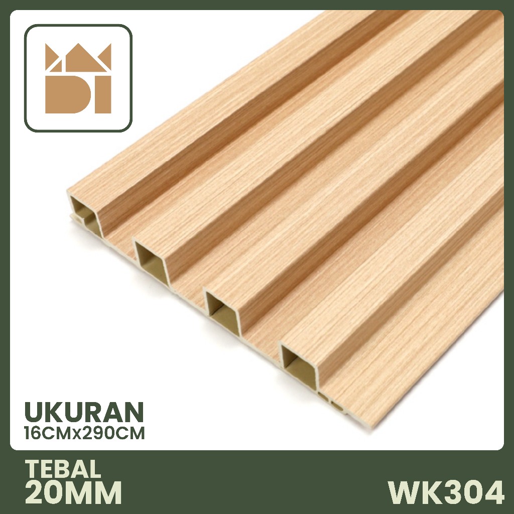 Jual WOOD PANEL 3D | WALL PANEL WPC TEBAL 20MM TINGGI 290CM | PREMIUM ...