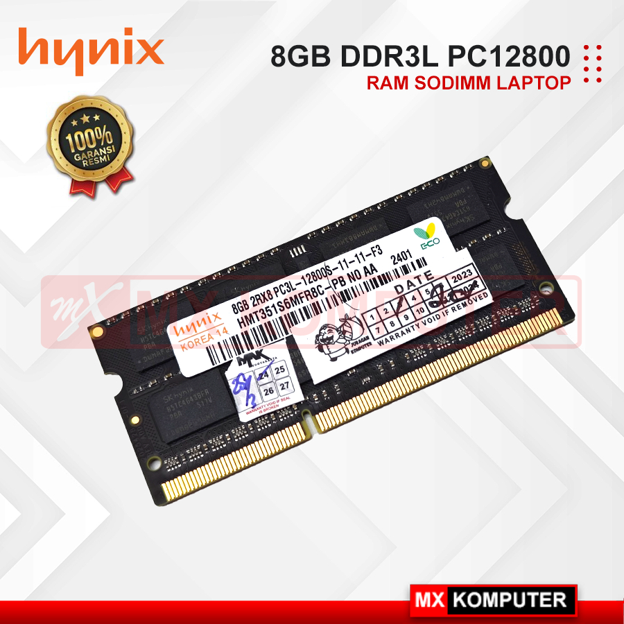 Jual RAM Hynix DDR3L 8GB 12800S Sodimm Laptop | Shopee Indonesia