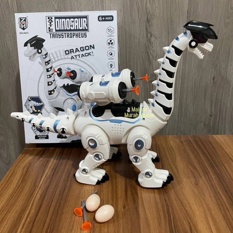 Jual Mainan Murah Medan - Robot Dinosaurus Naga Asap Dino Batre ...