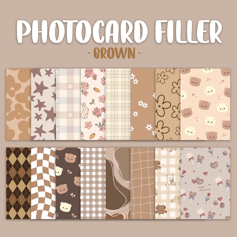 Jual PHOTOCARD FILLER BACKGROUND PC BG | Shopee Indonesia