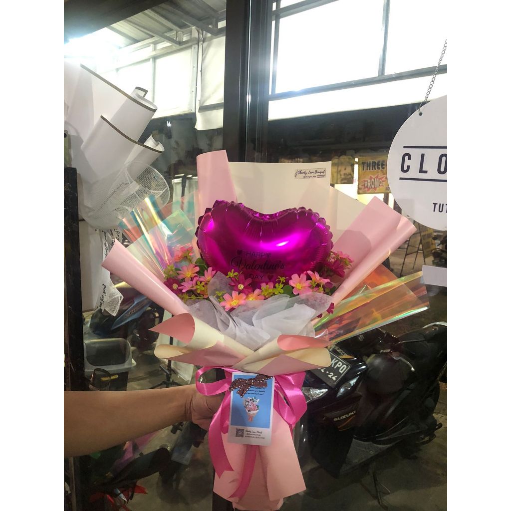 Jual Buket Bunga Artificial/ Buket Mawar / buket balon/Buket Murah ...