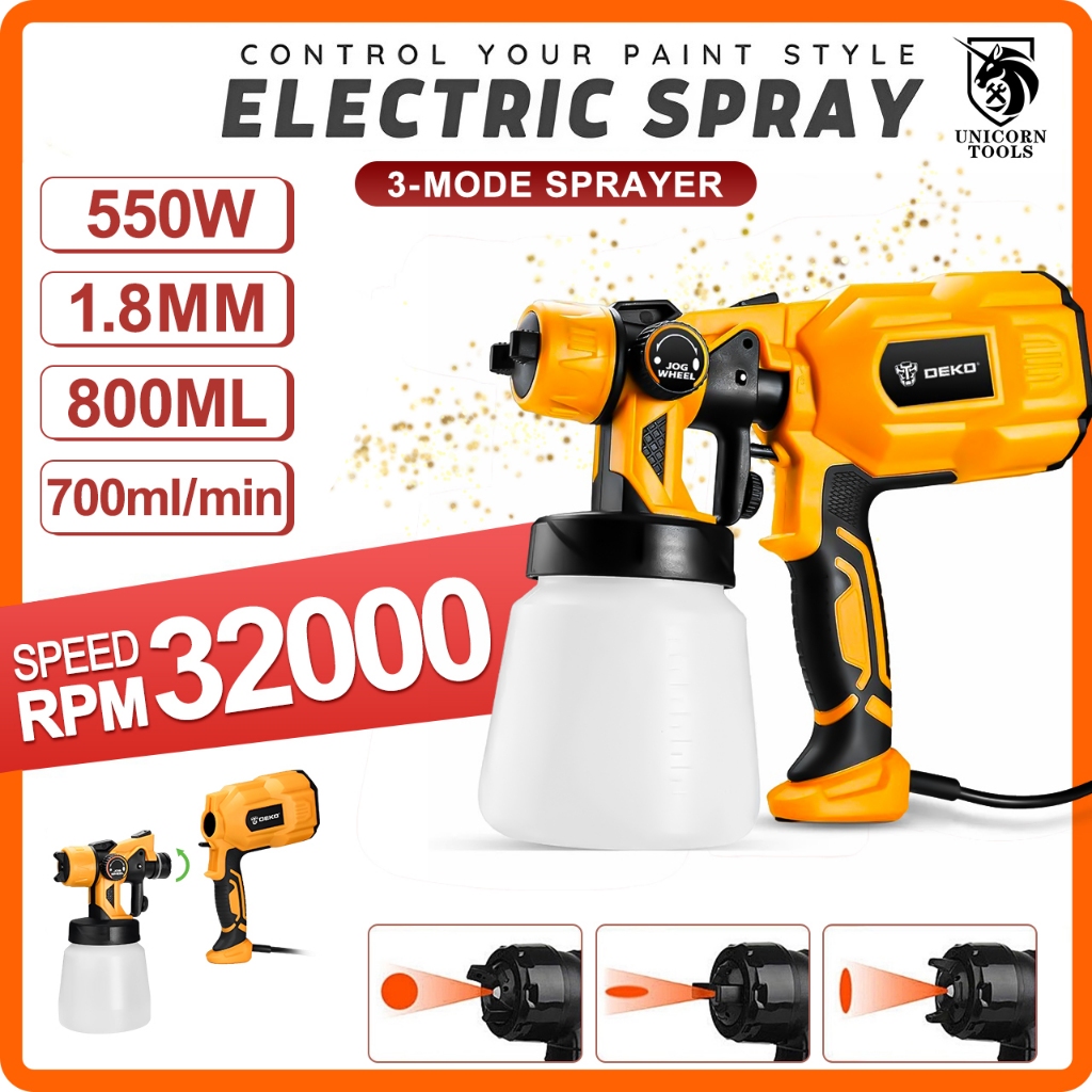 Jual 550W 800ML High Power Alat Cat Semprot Listrik/Alat Semprot Cat ...