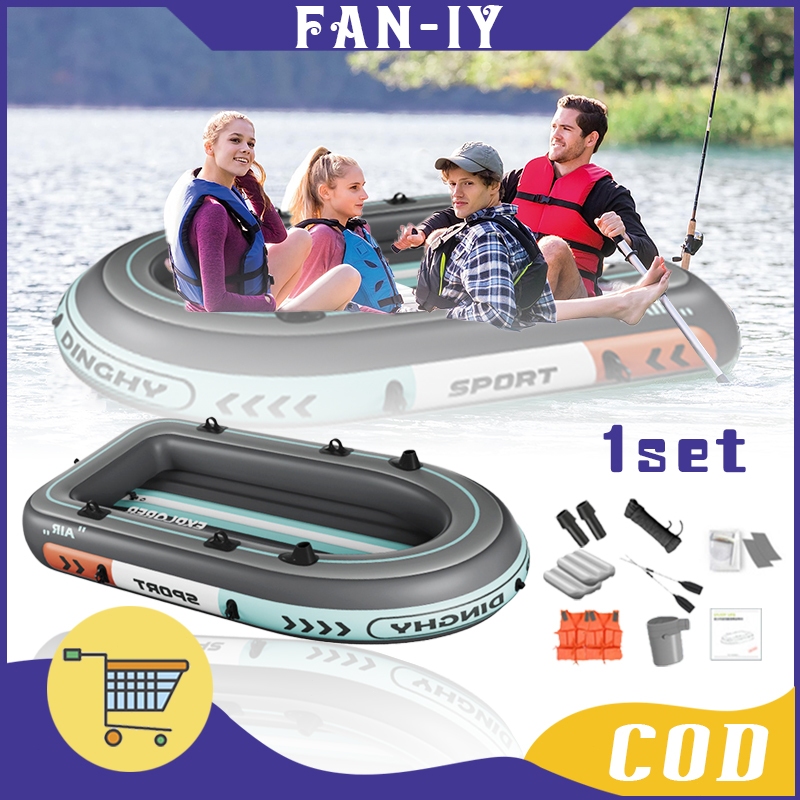 Jual 1Set Perahu Karet Untuk Mancing Perahu Sekoci Perahu Karet Rafting ...