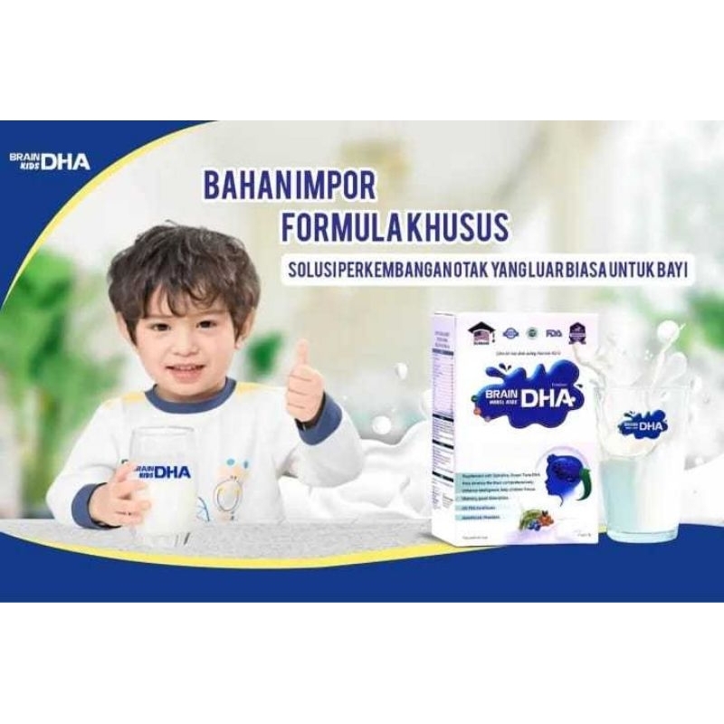 Jual DHA BRAIN KIDS MULTIVITAMIN MENYEHATKAN DAN MENCERDASKAN OTAK PADA ...