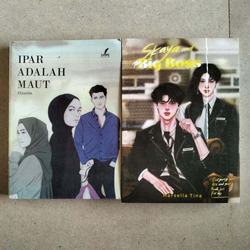 Jual PAKET 2 NOVEL REMAJA WATTPAD / SKAYA AND THE BIG BOSS / IPAR ADALAH MAUT | Shopee Indonesia