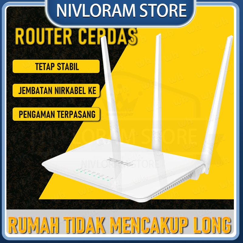 Jual indihome wireles Tenda F3 300Mbps Network Wireless wifi wi-fi ...