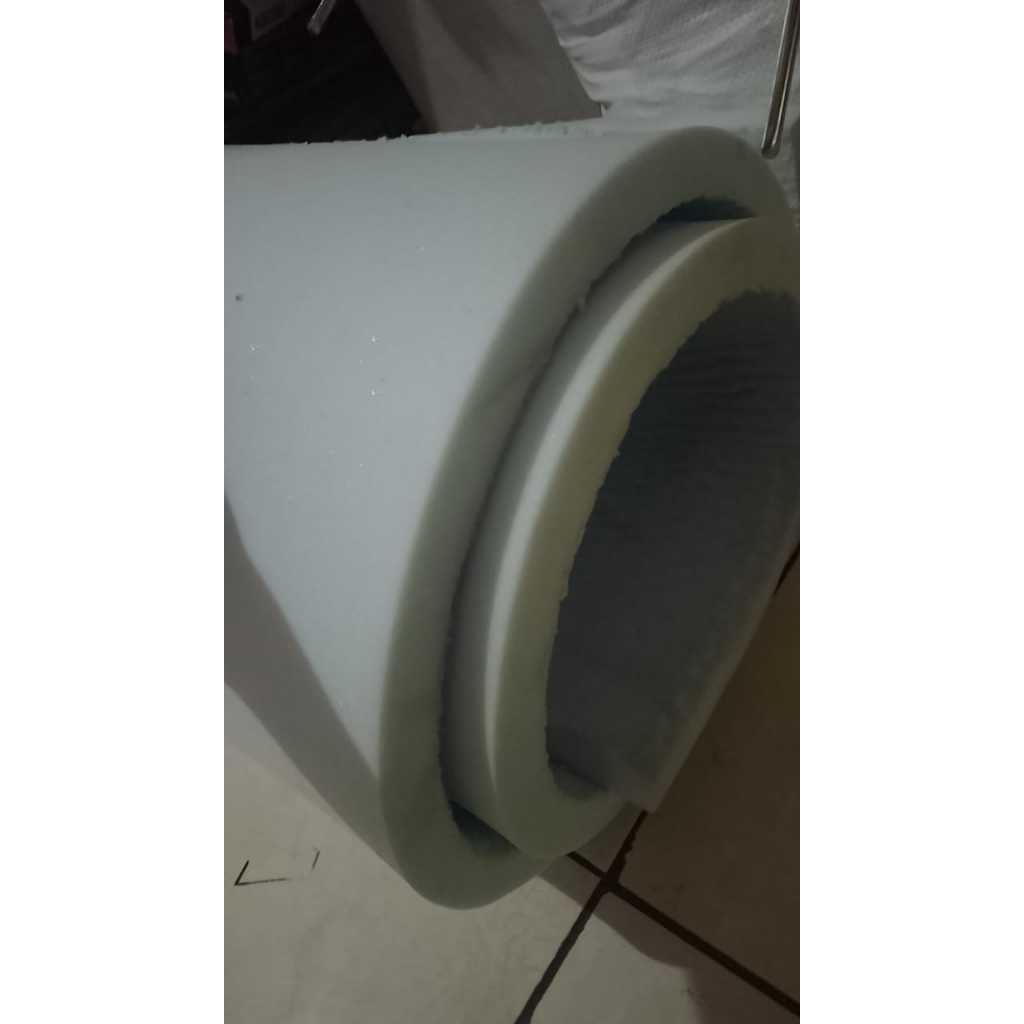 Jual spon busa biru lembaran tebal 2cm cocok untuk tambahan spon jok ...
