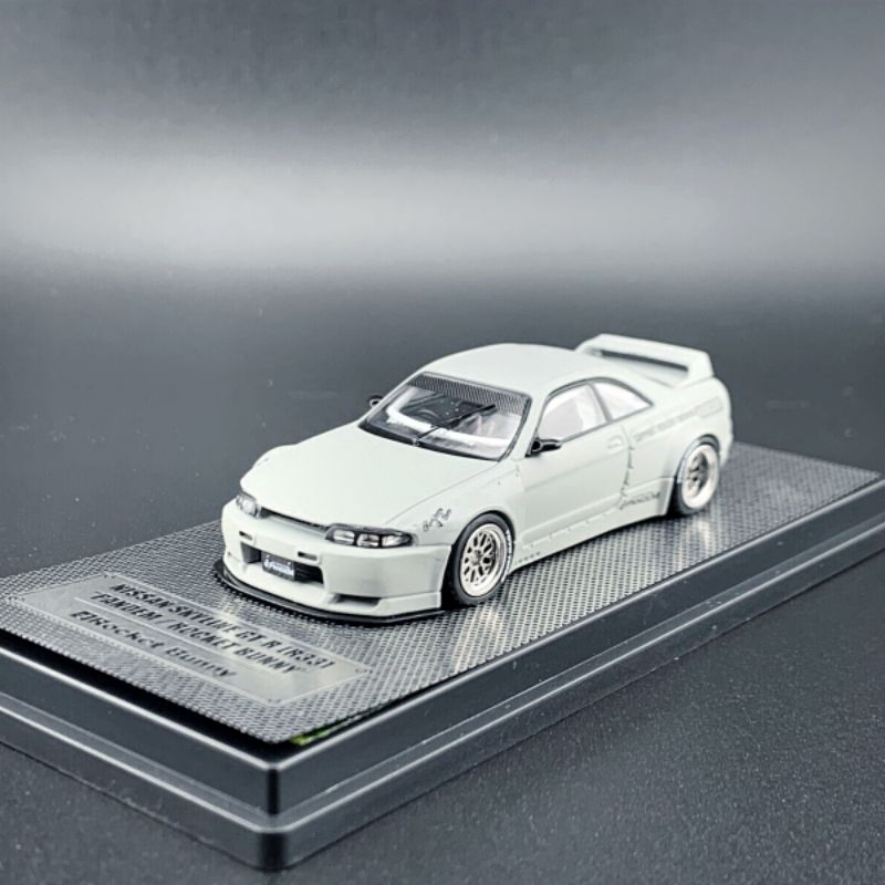 Jual INNO64 Nissan Skyline GT-R R33 Pandem Rocket Bunny Cement Grey Matte | Shopee Indonesia