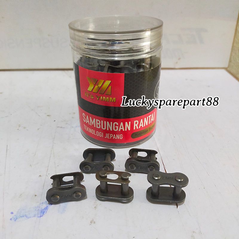 Jual HARGA PER 5 PCS SAMBUNGAN RANTAI 428L 428 L YIMM | Shopee Indonesia