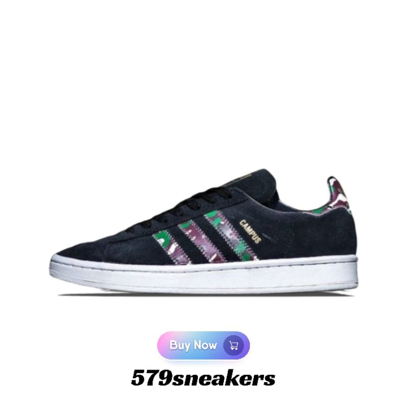 Jual Sepatu Adidas Campus Black Camo Men's 100% Original - Sepatu ...