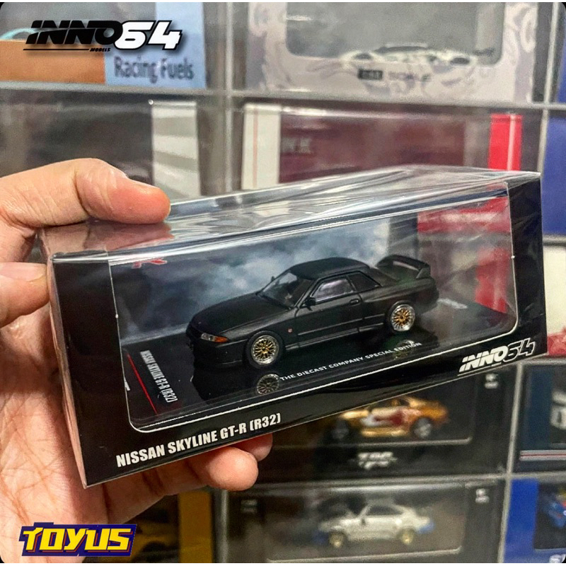 Jual Inno64 Inno - Nissan Skyline GTR R32 Matt Black | Shopee Indonesia