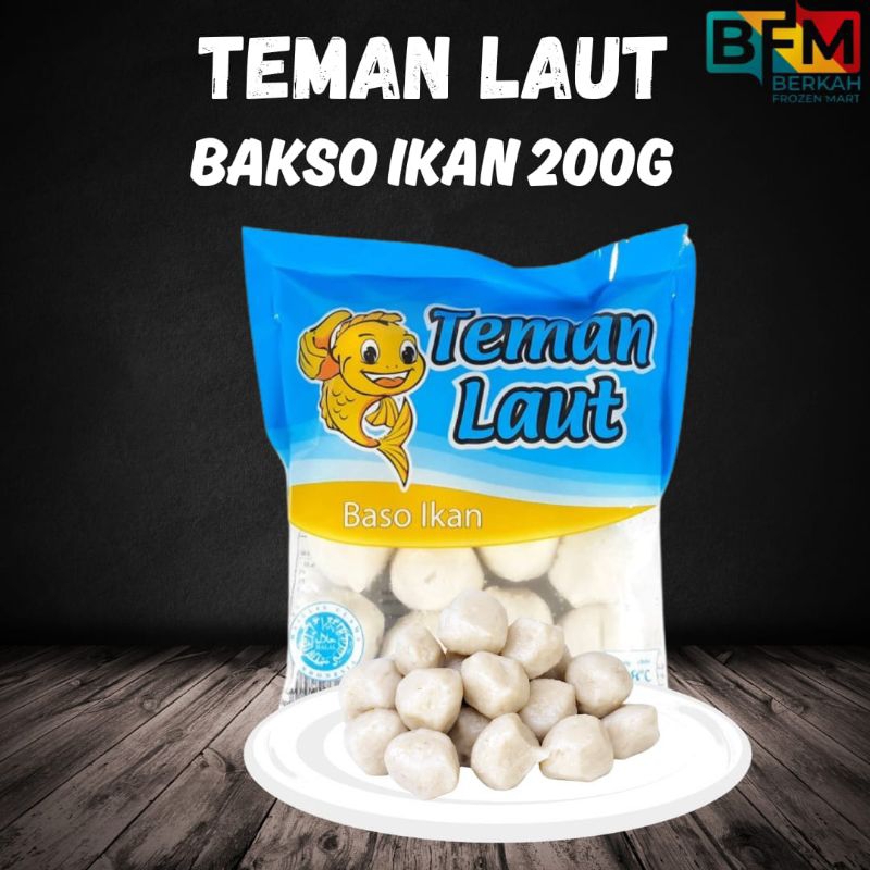 Jual Teman laut bakso ikan 200gr/Teman laut bakso ikan dan udang 200g ...
