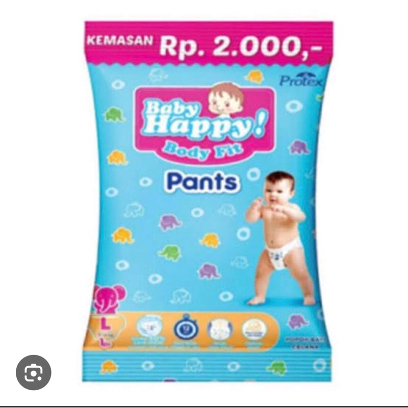 Jual BABY HAPPY PANTS POPOK SACHET | Shopee Indonesia