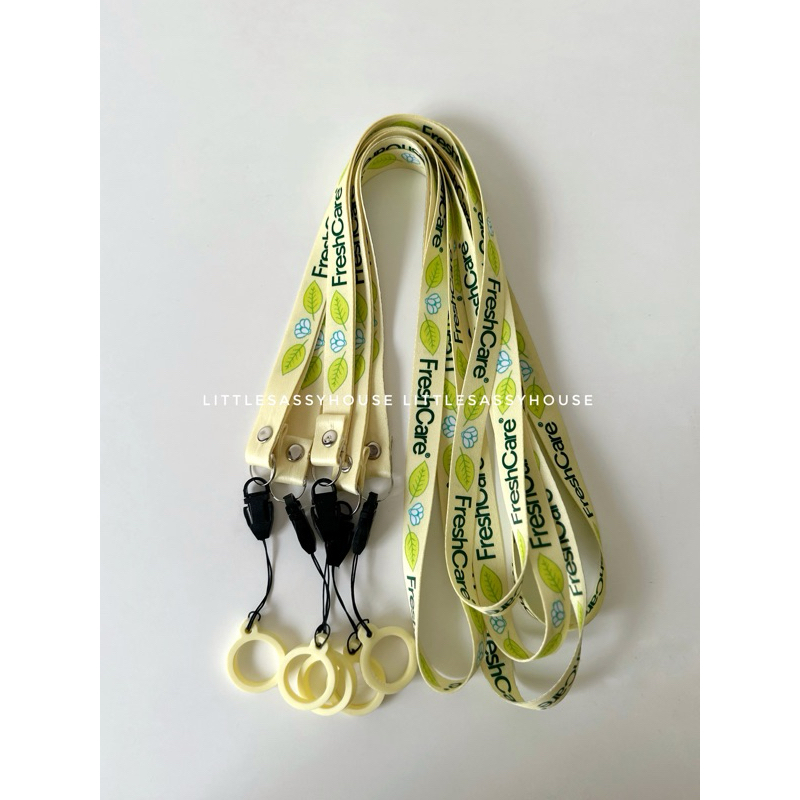 Jual TALI LANYARD FRESHCARE SMASH - TALI KALUNG FRESHCARE MERAH/ KUNING ...