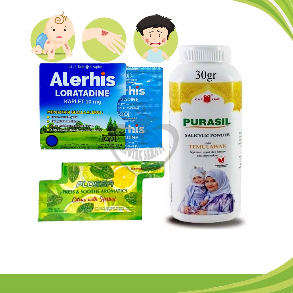 Jual Obat Alergi Alerhis 10mg Anti Rhinitis Bersin dan Gatal Allerhis ...