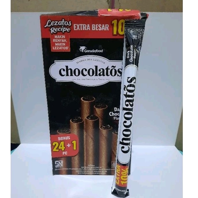 Jual Chocolatos Roll rasa Dark Chocolate | Shopee Indonesia
