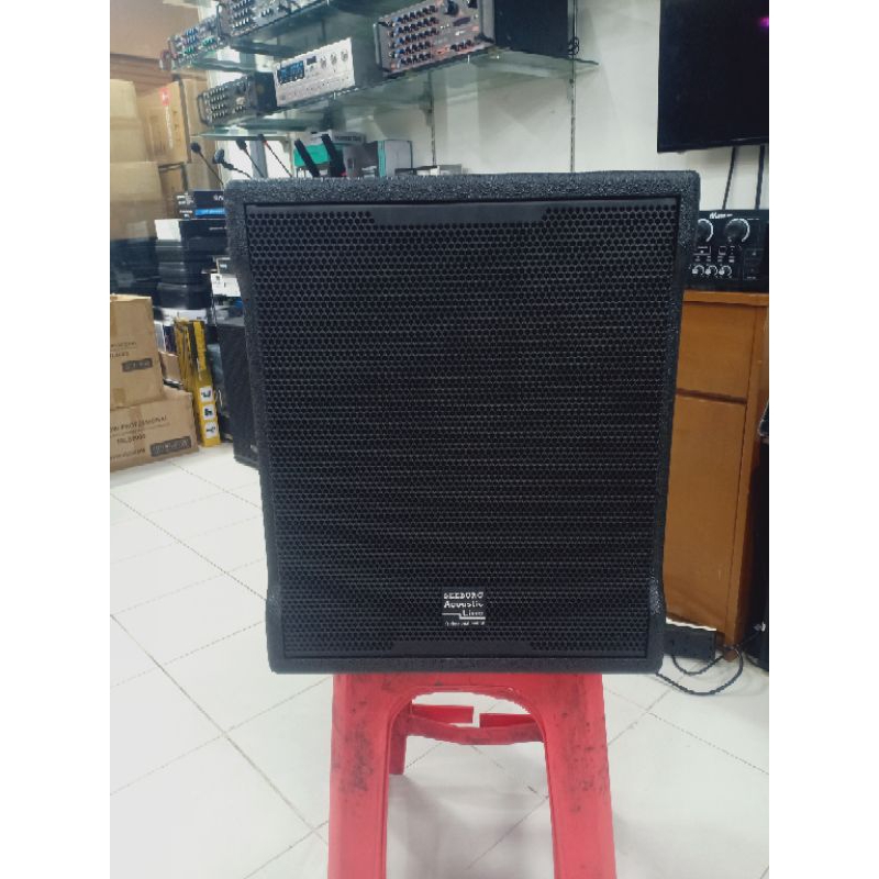Jual Subwoofer Aktif 12 inci SEEBURG ACOUSTIC LINE 12 inci 600watt ...