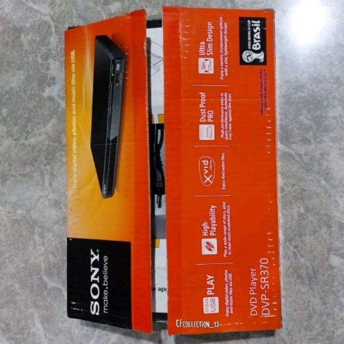 Jual DVD Player DVP-SR370 Merk SONY | Shopee Indonesia
