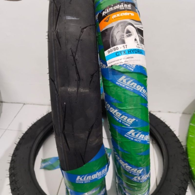 Jual Ban luar CTX Hydra KINGLAND 90/80-17 Tubetype (non Tubeles ...
