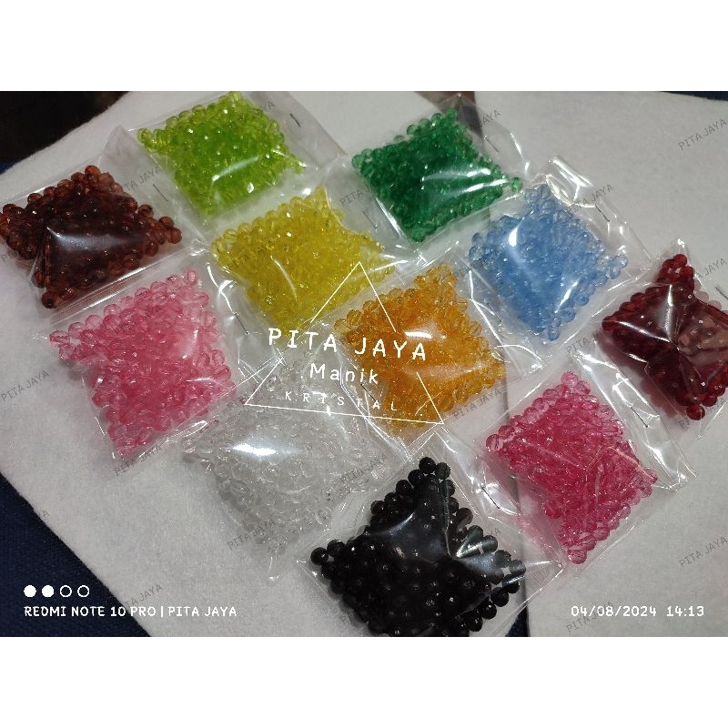 Jual MANIK KRISTAL 6mm dan 8mm(eceran) | Shopee Indonesia