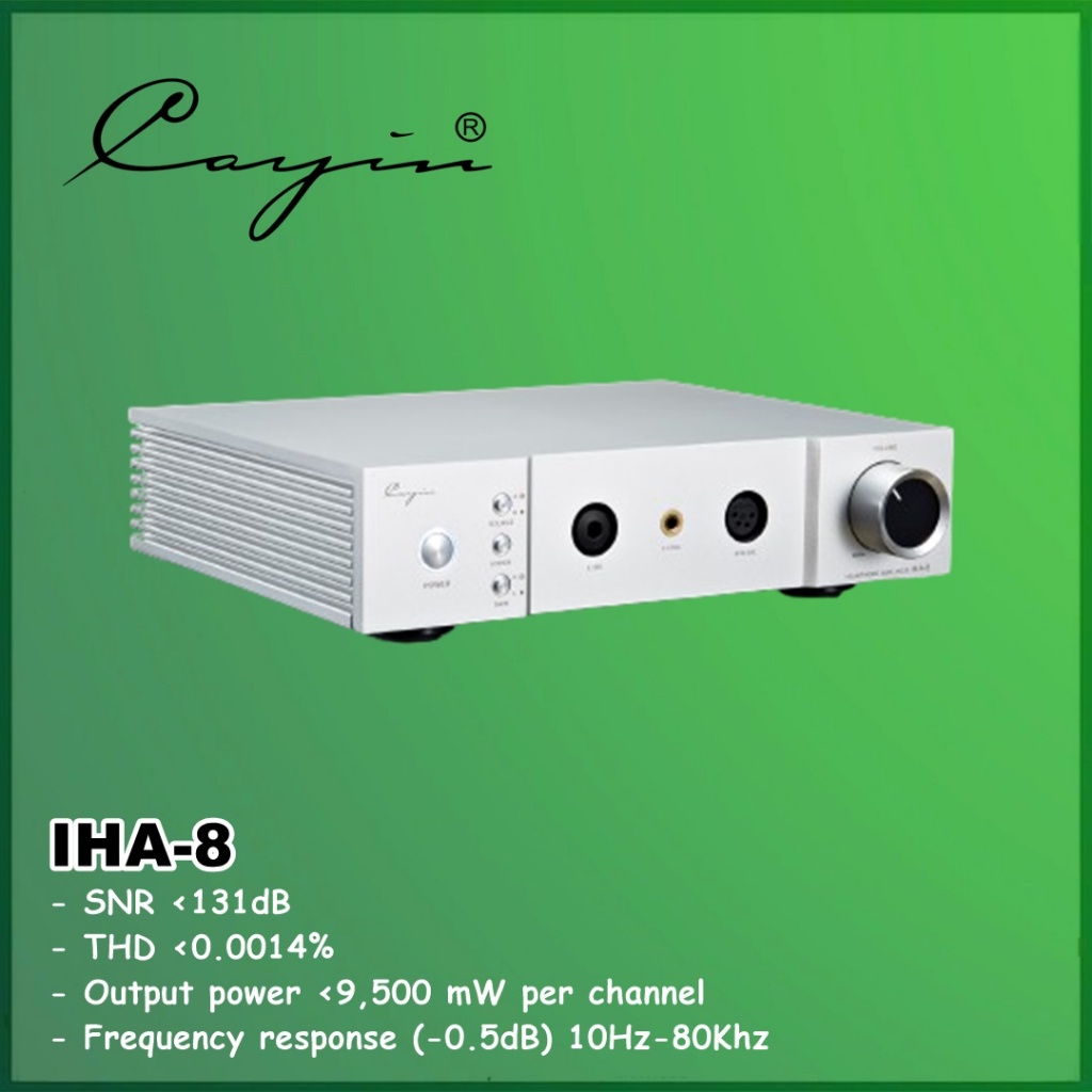 Jual Cayin IHA-8 High Power High Current Headphone AMP Amplifier IHA8 ...