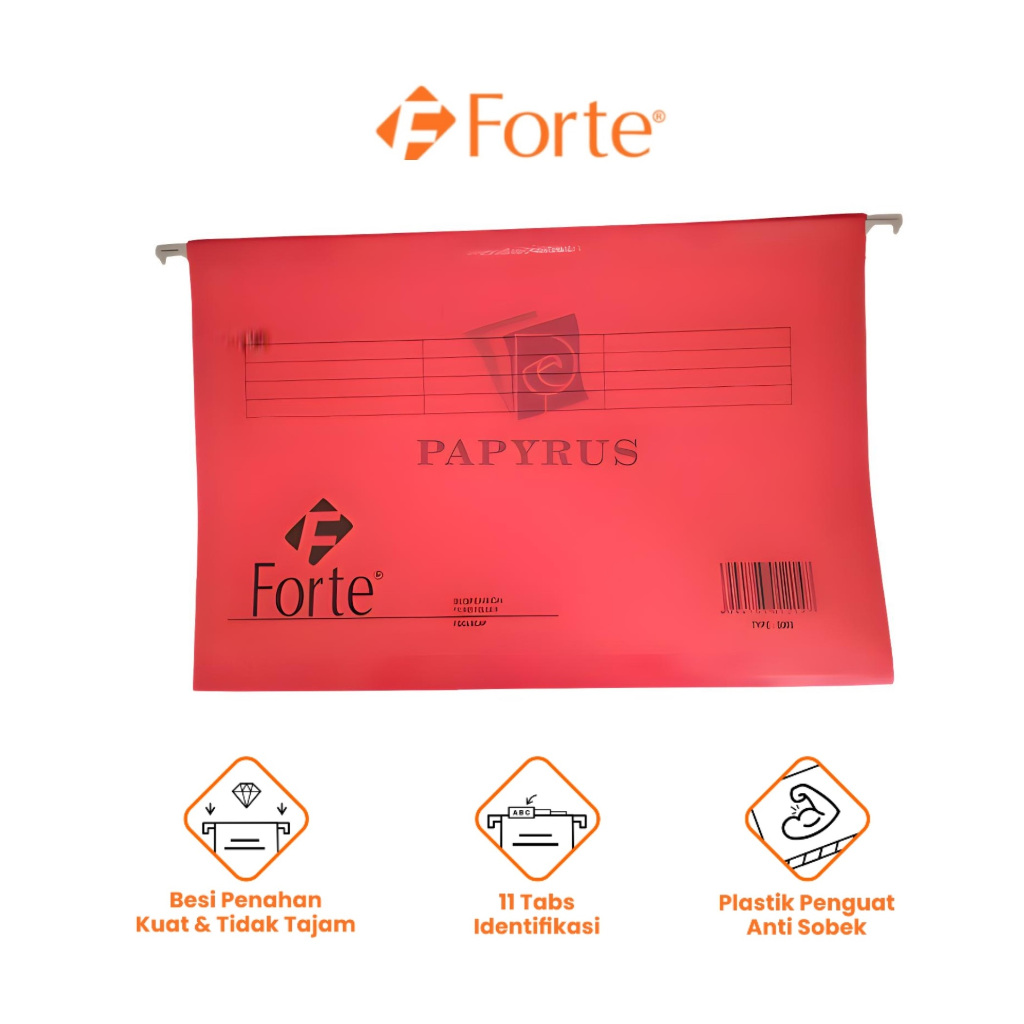 Jual HANG MAP / SUSPENSION FILE / MAP GANTUNG FORTE 5003 MERAH | Shopee ...