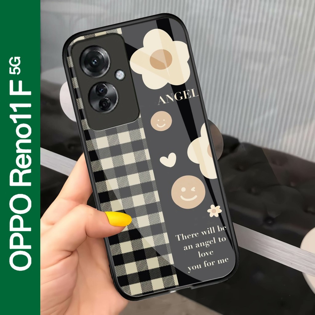 Jual (GC 105) Softcase Kaca OPPO RENO 11F 5G - Kesing hp OPPO RENO 11F ...