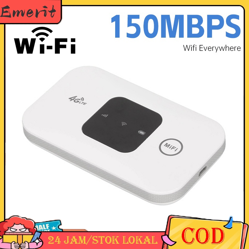 Jual 【COD】MODEM WIFI MIFI 4G 150Mbps UNLOCK Repeater ALL OPERATOR Free ...