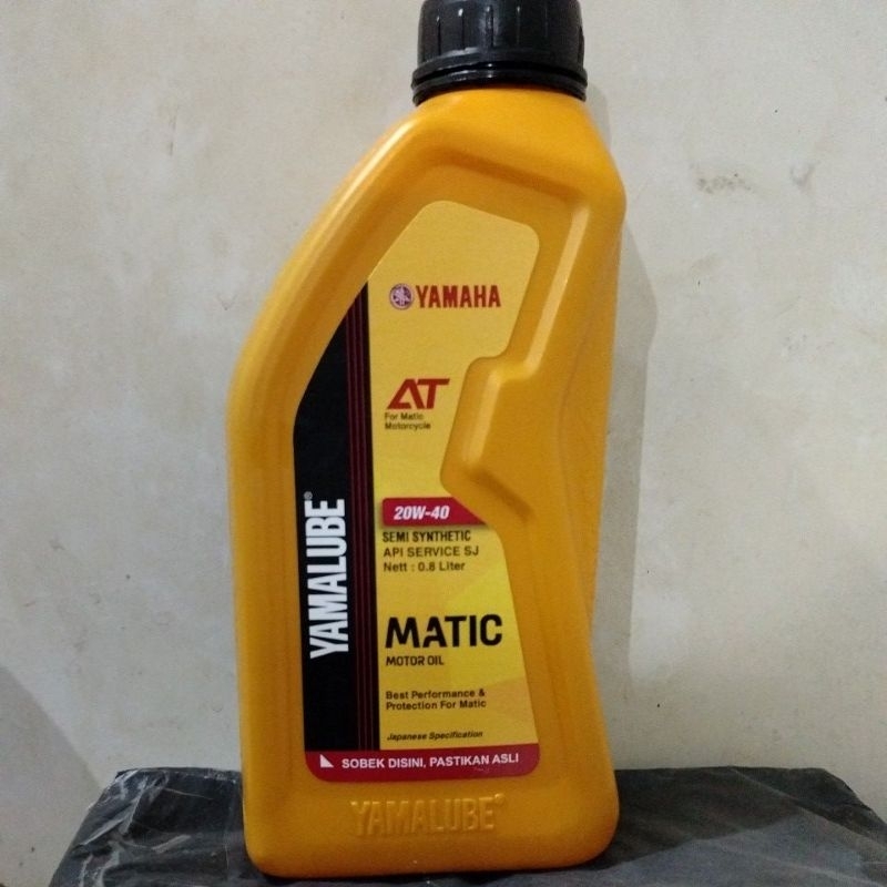 Jual Oli Yamalube matic 0,8l Oli mesin motor oli mesin yamaha 800ML oli ...