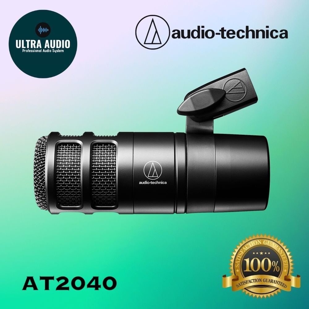 Jual Audio Technica AT2040 / AT 2040 / AT-2040 Podcast Microphone Original | Shopee Indonesia