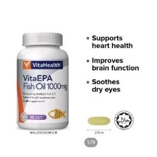 Jual VITAHEALTH VITA EPA 100 MG 60 CAPS | Shopee Indonesia