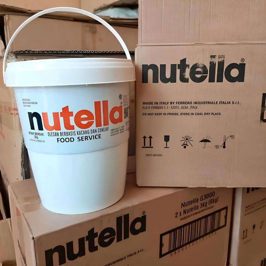 Jual Nutella Spread Food Service JUMBO 3 KG/3 KILOGRAM | Shopee Indonesia