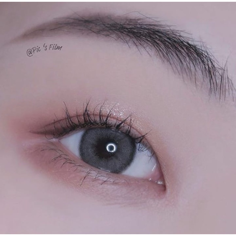 Jual [Free case] Softlens recipe Creamy grey / grey natural bisa minus ...