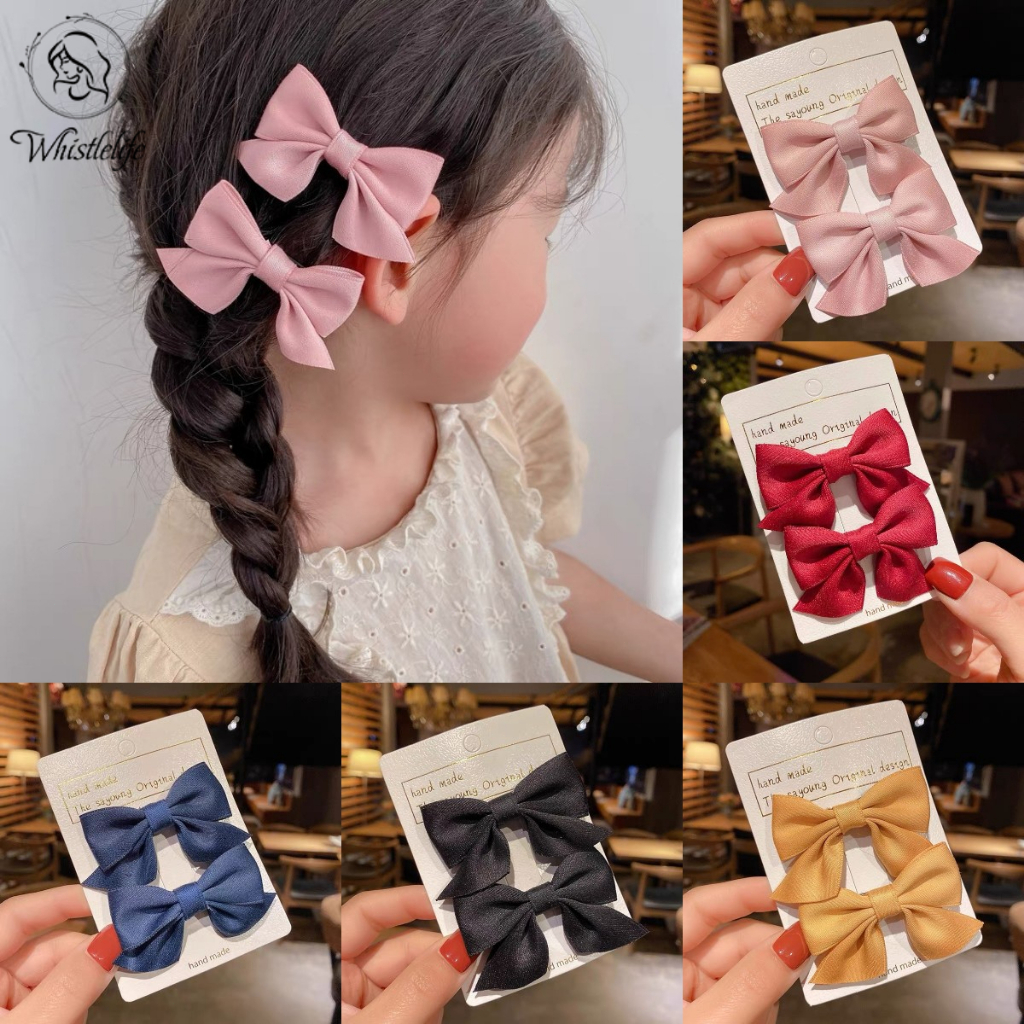 Jual COD 2pcs / set Jepit Rambut Pita Anak Lucu Model Korea Jepit Model ...