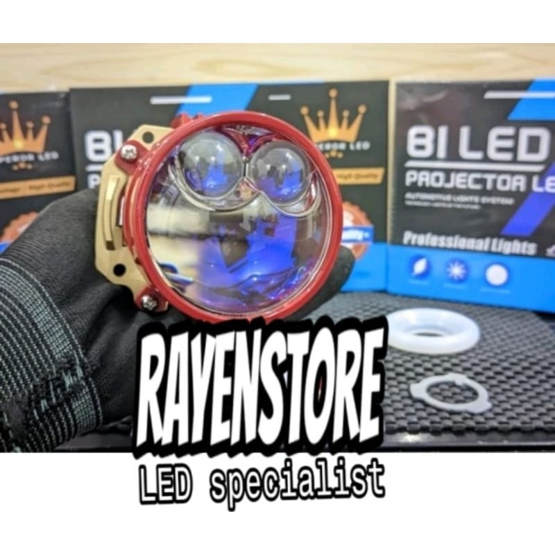 Jual LAMPU BILED EMPEROR GEN 2 2.5 INCH DUAL LASER HEAD LIGHT MOBIL ...