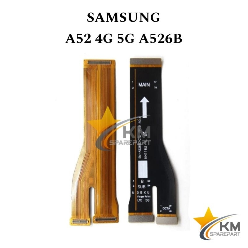 Jual Flexibel Ui Board Mainboard Samsung Galaxy A52 A526B 5G Flexi Penghubung Sub Board | Shopee ...
