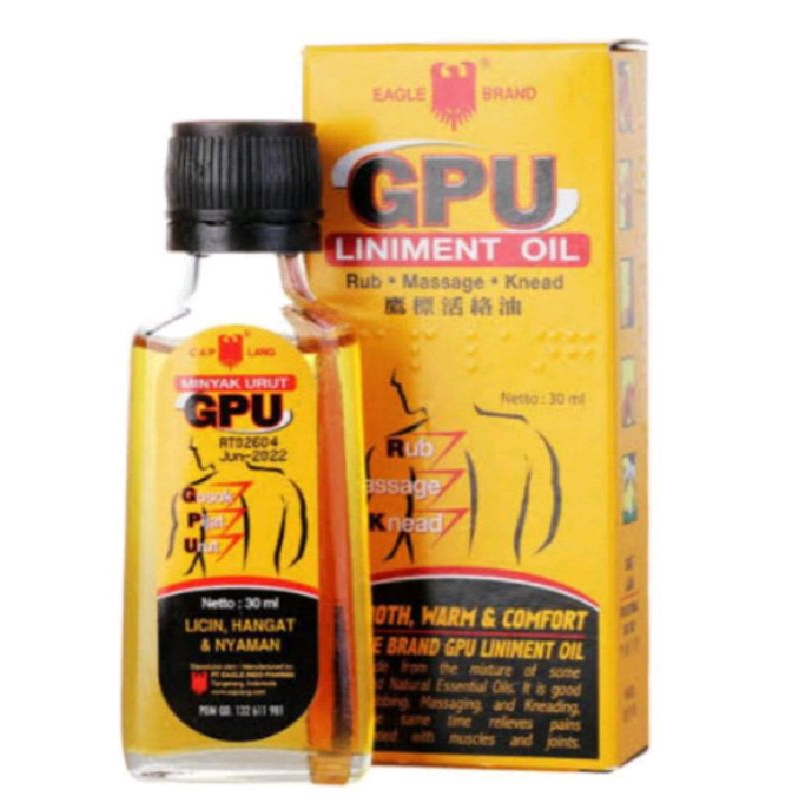 Jual Minyak Urut GPU ( Gosok Pijat Urut ) | Shopee Indonesia