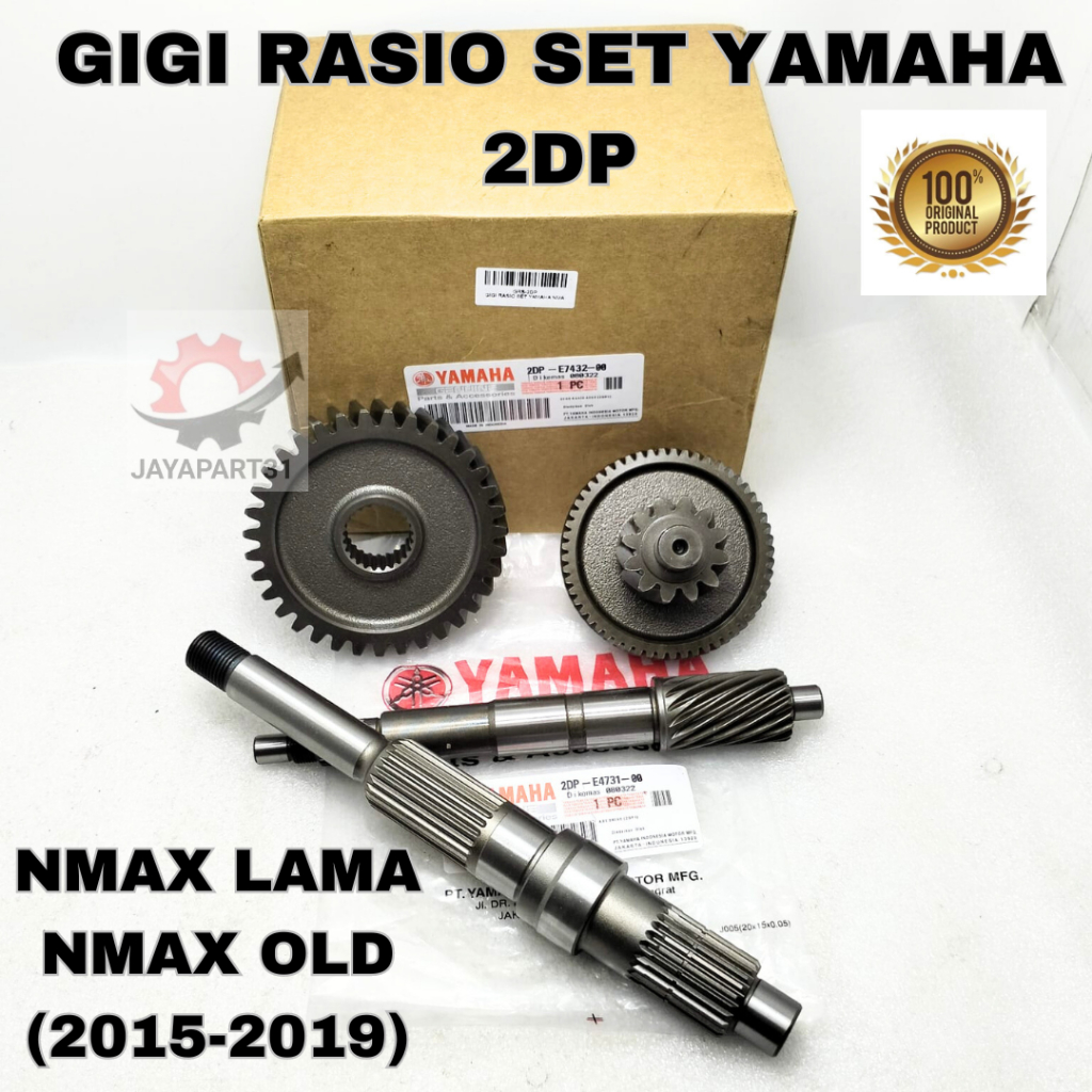 Jual GIGI GEAR RASIO SET KOMPLET YAMAHA 2DP ASLI ORIGINAL NMAX OLD 2015 ...