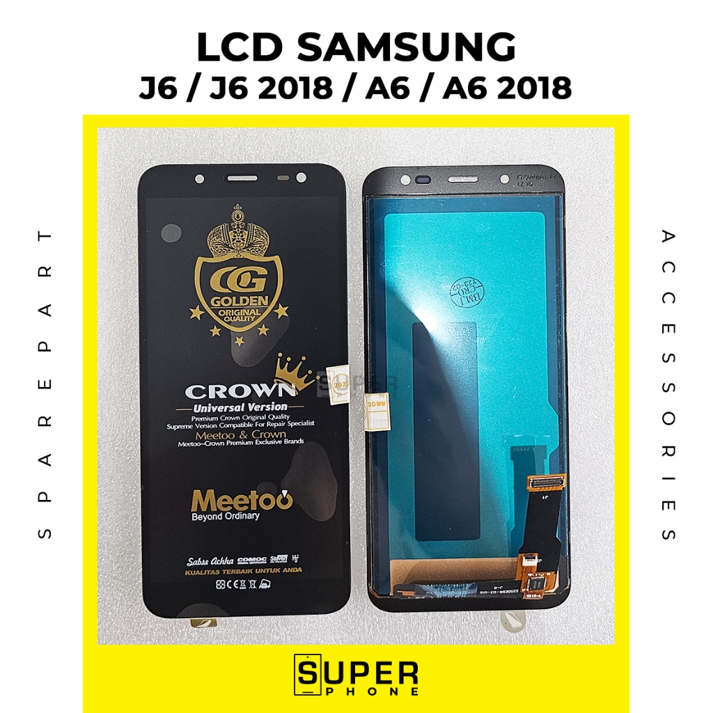 Jual LCD Touchscreen SAMSUNG J6 / J6 2018 / A6 / A6 2018 Fullset OG GOLDEN Original Quality ...
