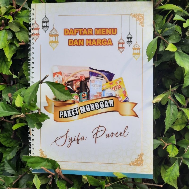 Jual Buku Menu Makanan Custom buku menu paket Buku menu daftar Harga ...